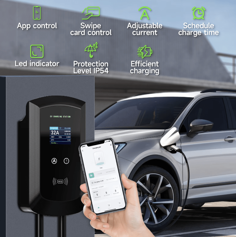 7/11/22kW E1 Home EV Charger – (Type 2 / 32A) - Energi Elite