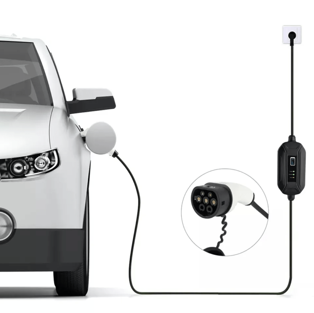 3 Pin Portable EV Charger 13A - Energi Elite